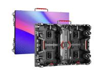 China Indoor Full Color P2.5 LED Display 640x640mm Ironed Steel Cabinet Lightweight Panels for sale