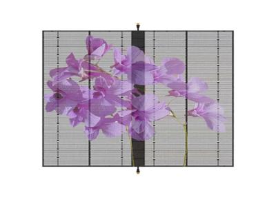 China Transparent LED Screen P3.91-7.82 SMD2121 0.2KG Module Aluminum Cabinet for sale