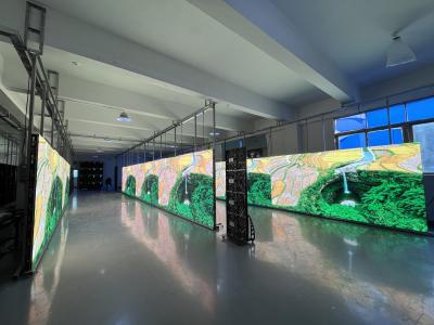 China GOB LED Display 320x160mm Module 640x640mm Cabinet 1500 Bit Brightness Full Color for sale