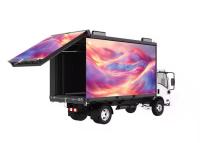 China SMD2121 Mobile Truck LED Display Full Color 7000 Nits High Brightness Video Screen for sale