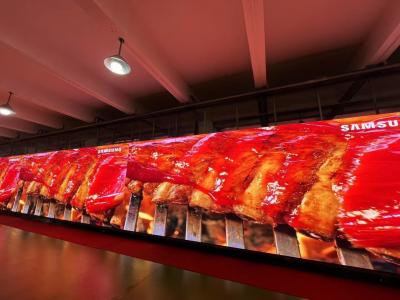 China P2.976 Indoor Full Color LED Display 500x1000mm Die Cast Aluminum 112896 Dots for sale
