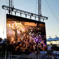 China P4.81 Outdoor Full Color LED Display Screen 6500cd High Brightness Billboard Waterproof Video Wall for sale