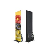 China Floor Standing LED Retail Poster Display Panel Full Colour P3 Epistar Chip for sale