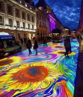 China Power Consumption 20W P 3.91 Led Dance Floor Elevate Your Event with Interactive LED Floor for sale