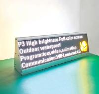 China P4 Full Color LED Display Screen 256mm x 128mm Cabinet Waterproof IP43 600W for sale