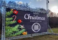China Outdoor SMD P8 Full Color LED Display 320x160mm 15625 Pixels/m² Advertising Billboard for sale