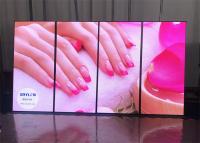 China Indoor P2.5 Full Color Mirror Led Poster Display Wireless USB 4G Smart Control for sale