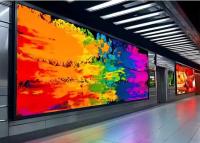 China Rental Installation Die-Casting Aluminum Ultra-Thin Indoor P3.91 LED Poster Display 500x500mm for sale