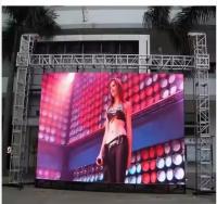 China Ultra Thin P10 Small Trailer Advertising LED Screen 320x160mm Fixed or Rental for sale