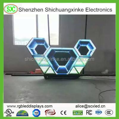 China Indoor Full Color LED Display 320x160mm 64x64 Dots Nationstar SMD 1515 Digital Poster for sale