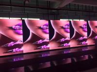 China P2 Indoor Full Color LED Display 2500nits High Brightness Die Cast Aluminum Hanging Cabinet 512x512mm for sale