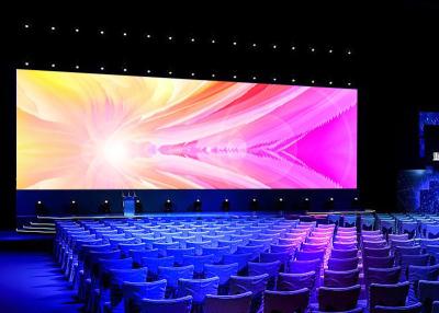 China P2 Indoor Full Color LED Display 2500nits High Brightness Die Cast Aluminum Hanging Cabinet 512x512mm for sale