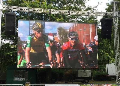 China Outdoor P10 Die Cast Aluminum Rental Stadium LED Display 320x160mm Waterproof Big Screen for sale