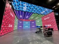 China P4.81 Rental Transparent LED Screen 1/16 Scan 250x250mm Module for Commercial Mall for sale
