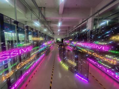 China Transparent LED Screen P3.91-7.82 6.2kg Cabinet for Indoor Outdoor Display for sale