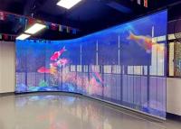 China Wafer Chip Transparent LED Panel , High Visibility Transparent LED Screen transparent led screen display for sale