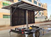 China Movable LED Trailer Sign LED Display for sale