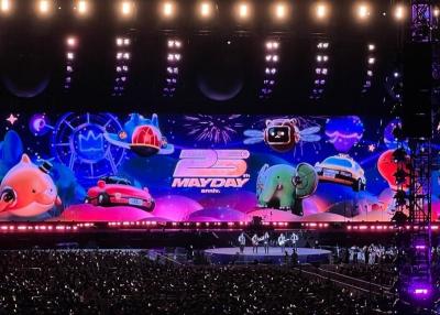 China Outdoor P6 SMD LED Display Screen 192x192mm 7500cd Brightness for Stadium Billboard Advertising for sale