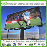 China Full Color 625-630nm Score LED Billboard 860w/m2 Outdoor Advertising Display IP65 for sale
