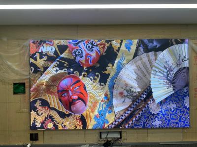 China Indoor P2.604 RGB LED Panel Display Cabinet 500x1000mm 96x96 Resolution for sale