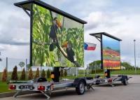 China P3.91 Full Color Car LED Display Advertising HD Waterproof 250x250mm for sale