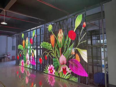 China Wafer Chip Transparent LED Panel , High Visibility Transparent LED Screen transparent led screen display for sale