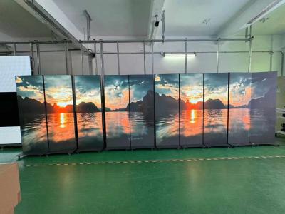 China 128*64 Resolution LED Poster Display with Aluminum Panel and SMD2121 Chips for sale