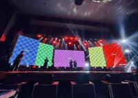 China P4 Indoor SMD LED Display Screen 256x128mm Die Cast Aluminum Video Wall HD 1200Hz for sale