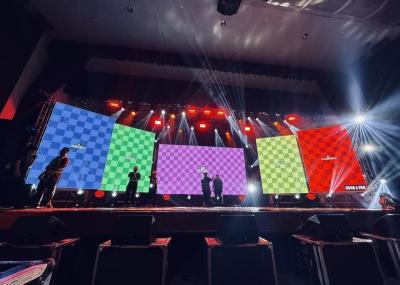 China P4 Indoor SMD LED Display Screen 256x128mm Die Cast Aluminum Video Wall HD 1200Hz for sale