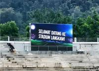 China Outdoor Full Color Double Sided P10 LED Billboard Panel 320x160mm Steel Structure for sale