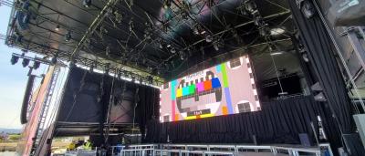 China P4.81 RGB LED Display 43222 Dots/sqm 5500 Nits Indoor Outdoor Signage for sale