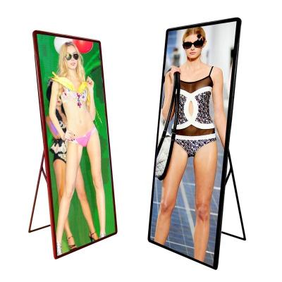 China Aluminum P2mm 960x320 Module Resolution LED Poster Display for Advertising for sale