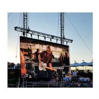 China P16 RGB DIP346 LED Display Outdoor Waterproof Cabinet 1024x1024mm IP65 for sale