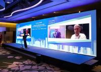 China Outdoor SMD P5 Full Color LED Display 8500 Nits 960x960mm Cabinet for Advertising for sale