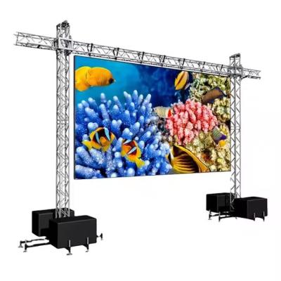 China P6 Outdoor Full Color LED Display Cabinet 512x512mm Steel SMD2727 62500 Pixels for sale