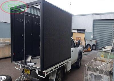 China Outdoor Full Color LED Display Truck P10 10000pixels/m2 7000cd/m2 Mobile Advertising Screen for sale