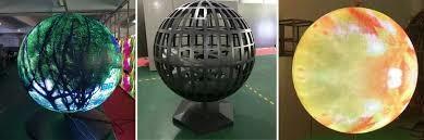China DC5V Sphere LED Screen P2 IP43 Backside Service Maintenance 320x160mm Module for sale