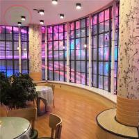 China Driving Method Transparent LED Screen Module Weight 0.2KG/PC Item Led Transparent Screen for sale
