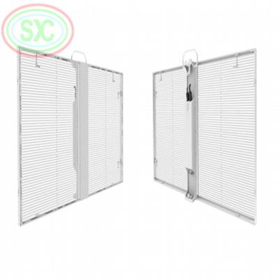 China Waterproof IP43 Transparent LED Screen 6.2kg Cabinet SMD2121 for Events Exhibitions for sale