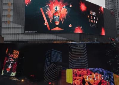 China Epistar Chip Outdoor Full Color LED Display P6 62500 Pixels 2000cd Brightness for sale