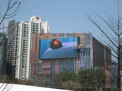 China Novastar P10 LED Billboard 3840Hz Refresh Rate IP65 Outdoor Advertising Display 860W/m2 for sale