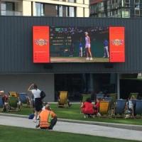 China IP65 Outdoor LED Billboard P10 8000nits 3840Hz Refresh Rate SMD2727 for sale