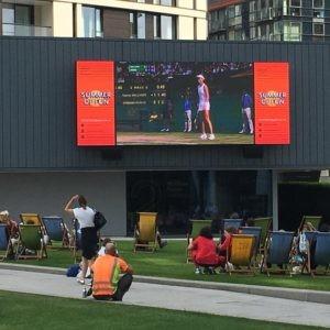 China IP65 Outdoor LED Billboard P10 8000nits 3840Hz Refresh Rate SMD2727 for sale