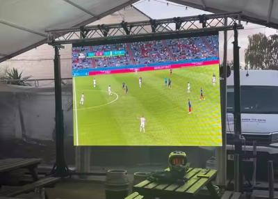 China P4.81 Outdoor Full Color LED Display IP65 7500cd/m² 52x52mm Module Rental Signage for sale