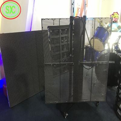China Driving Method Translucent LED Display Aluminum Cabinet Material for Indoor Advertising for sale