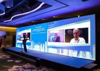 China P4 Full Color Indoor LED Video Wall Screen 320x160mm Module 80x40 Resolution for sale