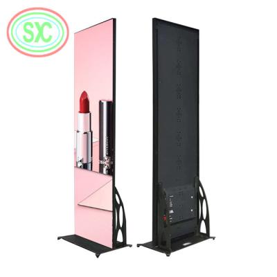 China P1.53mm SMD2121 LED Poster Display 680x2000mm Aluminum Cabinet for Dynamic Advertising for sale