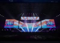 China Outdoor Full Color Rental LED Display Module P10 1RGB 10000pixels/m² 7500cd/m² for sale