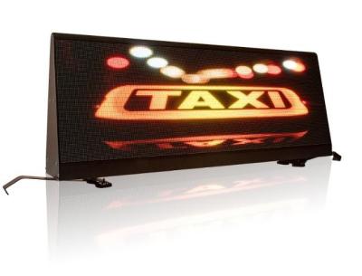 China Car LED Sign Display 320x106 Dot Resolution 3mm Pitch 96x32cm Outdoor Advertising Screen CE ROHS FCC for sale