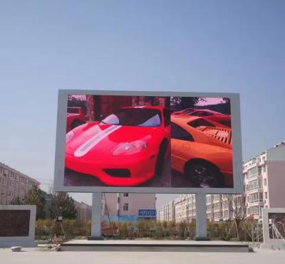 China P10 SMD Outdoor Full Color LED Display 10000dots IP65 Waterproof Advertising Billboard for sale